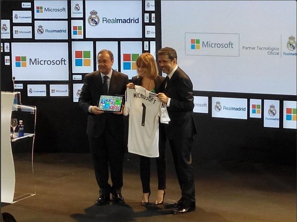 Microsoft y el Real Madrid se convierten en socios tecnológicos ...